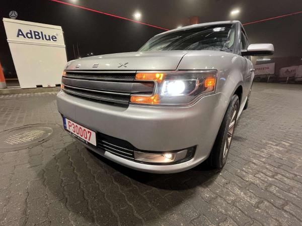 Grey Ford Flex 2014 in Vilnius, with an engine capacity of 3.50 L and mileage of 260 thousand km for 8199 €, photo 3 on AUTOMOTO.COM.LV