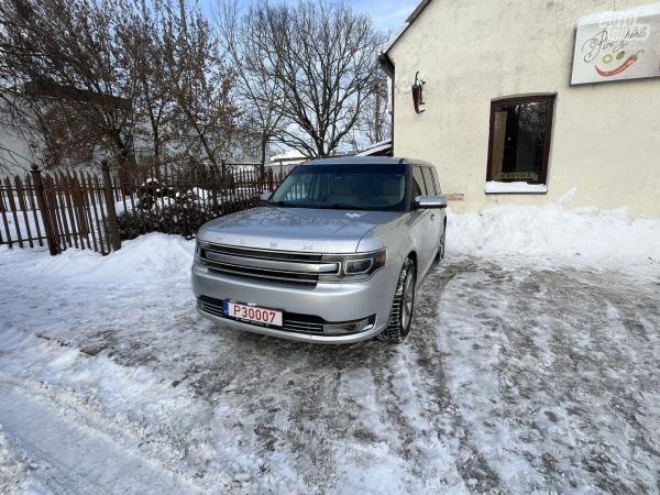 Grey Ford Flex 2014 in Vilnius, with an engine capacity of 3.50 L and mileage of 260 thousand km for 7999 €, photo 8 on AUTOMOTO.COM.LV