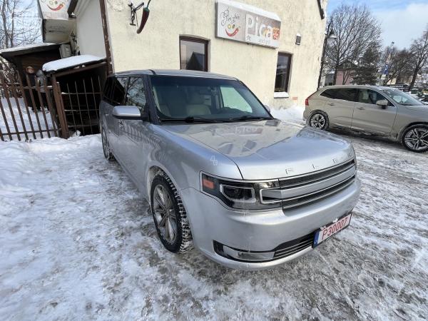 Grey Ford Flex 2014 in Vilnius, with an engine capacity of 3.50 L and mileage of 260 thousand km for 7999 €, photo 9 on AUTOMOTO.COM.LV