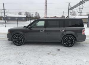 Grey Ford Flex 2015 in Siauliai, with an engine capacity of 3.50 L and mileage of 164 thousand km for 9300 €, photo 8 on AUTOMOTO.COM.LV