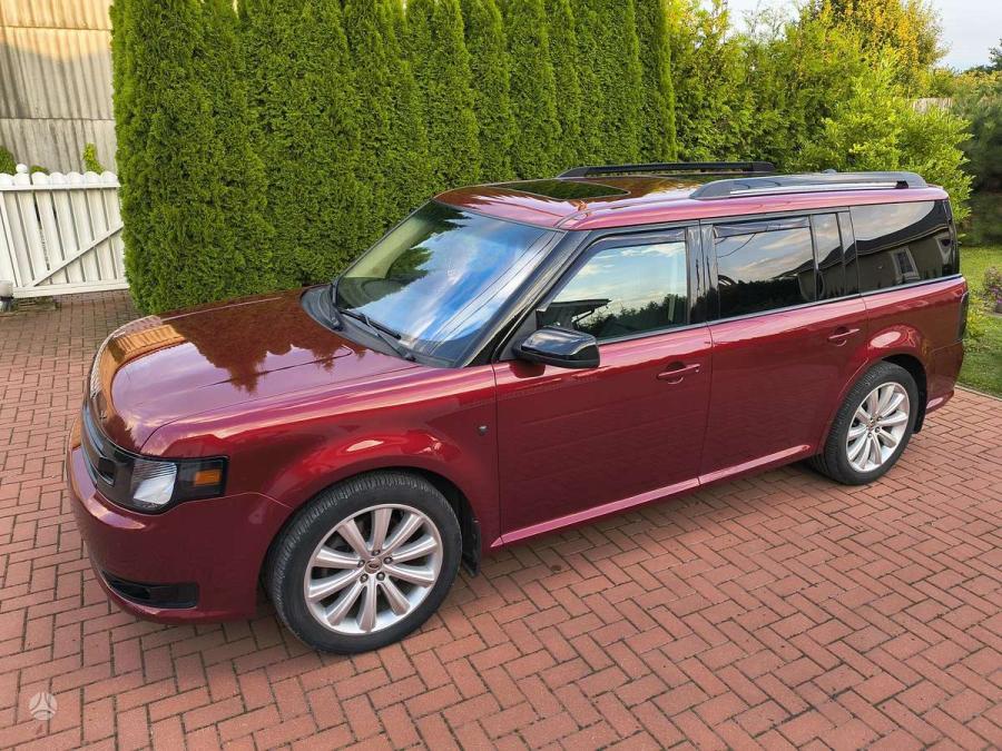 Sarkans Ford Flex 2014 Kauņa, ar dzinēja tilpumu 3.50 L un nobraukumu 180 tūkst. km par 9000 €, foto 1 vietnē AUTOMOTO.COM.LV