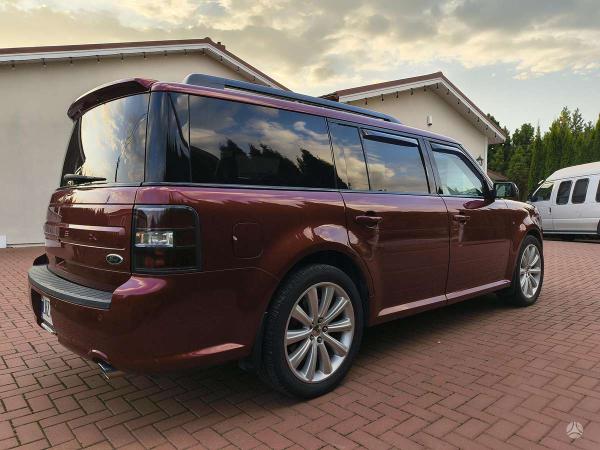 Red Ford Flex 2014 in Kaunas, with an engine capacity of 3.50 L and mileage of 180 thousand km for 9000 €, photo 5 on AUTOMOTO.COM.LV