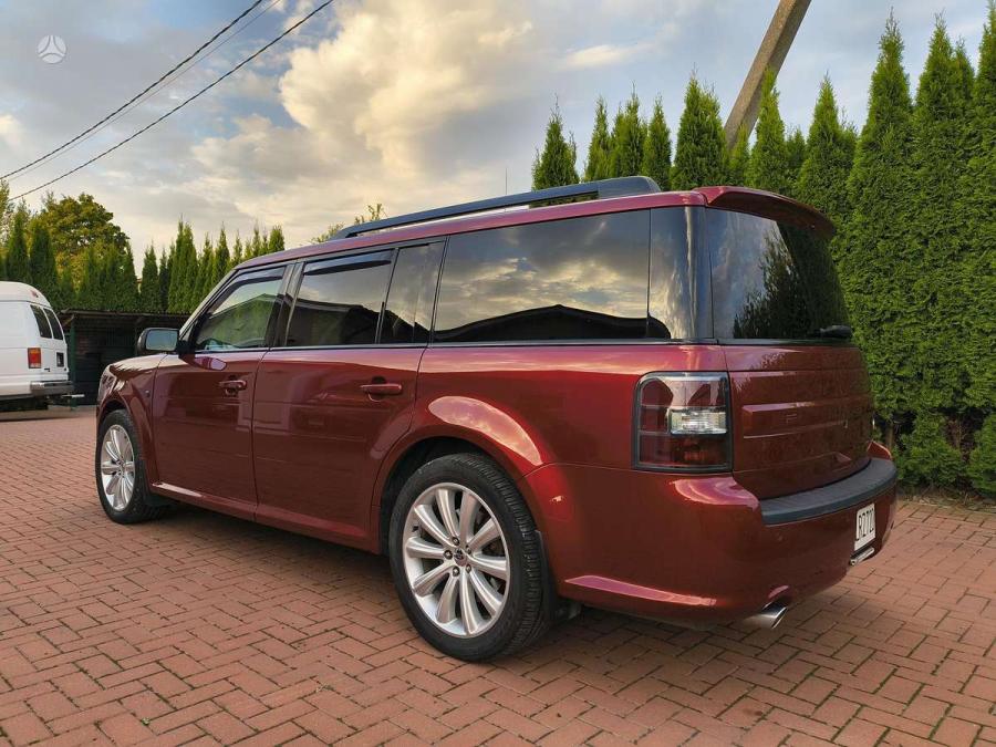 Sarkans Ford Flex 2014 Kauņa, ar dzinēja tilpumu 3.50 L un nobraukumu 180 tūkst. km par 9000 €, foto 6 vietnē AUTOMOTO.COM.LV