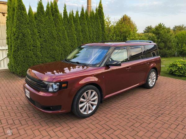 Red Ford Flex 2014 in Kaunas, with an engine capacity of 3.50 L and mileage of 180 thousand km for 9000 €, photo 7 on AUTOMOTO.COM.LV