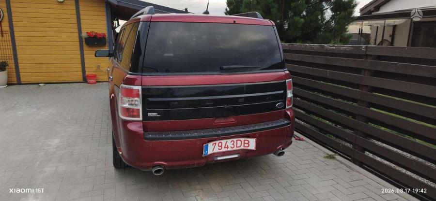 Sarkans Ford Flex 2019 Klaipėda, ar dzinēja tilpumu 3.50 L un nobraukumu 164 tūkst. km par 12000 €, foto 3 vietnē AUTOMOTO.COM.LV