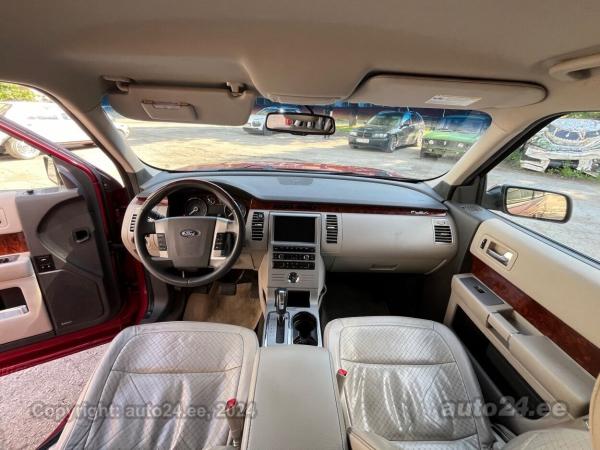 Sarkans Ford Flex 2010 Tallina, ar dzinēja tilpumu 3.50 L un nobraukumu 235 tūkst. km par 8400 €, foto 11 vietnē AUTOMOTO.COM.LV