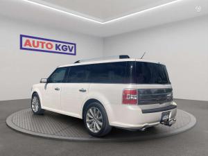 White Ford Flex 2014 in Vilnius, with an engine capacity of 3.50 L and mileage of 210 thousand km for 11499 €, photo 4 on AUTOMOTO.COM.LV