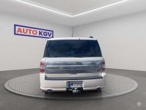 White Ford Flex 2014 in Vilnius, with an engine capacity of 3.50 L and mileage of 210 thousand km for 11499 €, photo 5 on AUTOMOTO.COM.LV