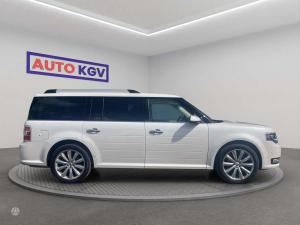 White Ford Flex 2014 in Vilnius, with an engine capacity of 3.50 L and mileage of 210 thousand km for 11499 €, photo 7 on AUTOMOTO.COM.LV
