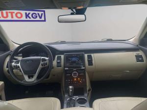 White Ford Flex 2014 in Vilnius, with an engine capacity of 3.50 L and mileage of 210 thousand km for 11499 €, photo 14 on AUTOMOTO.COM.LV