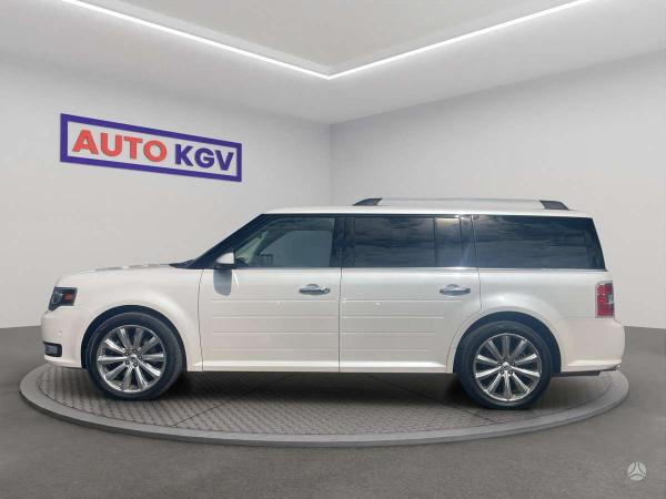 White Ford Flex 2014 in Vilnius, with an engine capacity of 3.50 L and mileage of 210 thousand km for 11499 €, photo 2 on AUTOMOTO.COM.LV