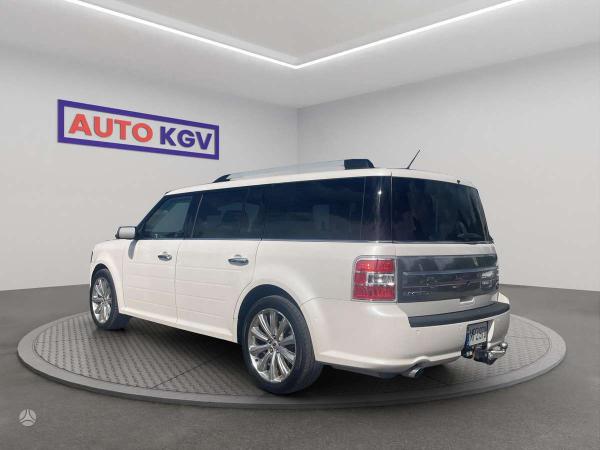 White Ford Flex 2014 in Vilnius, with an engine capacity of 3.50 L and mileage of 210 thousand km for 11499 €, photo 3 on AUTOMOTO.COM.LV