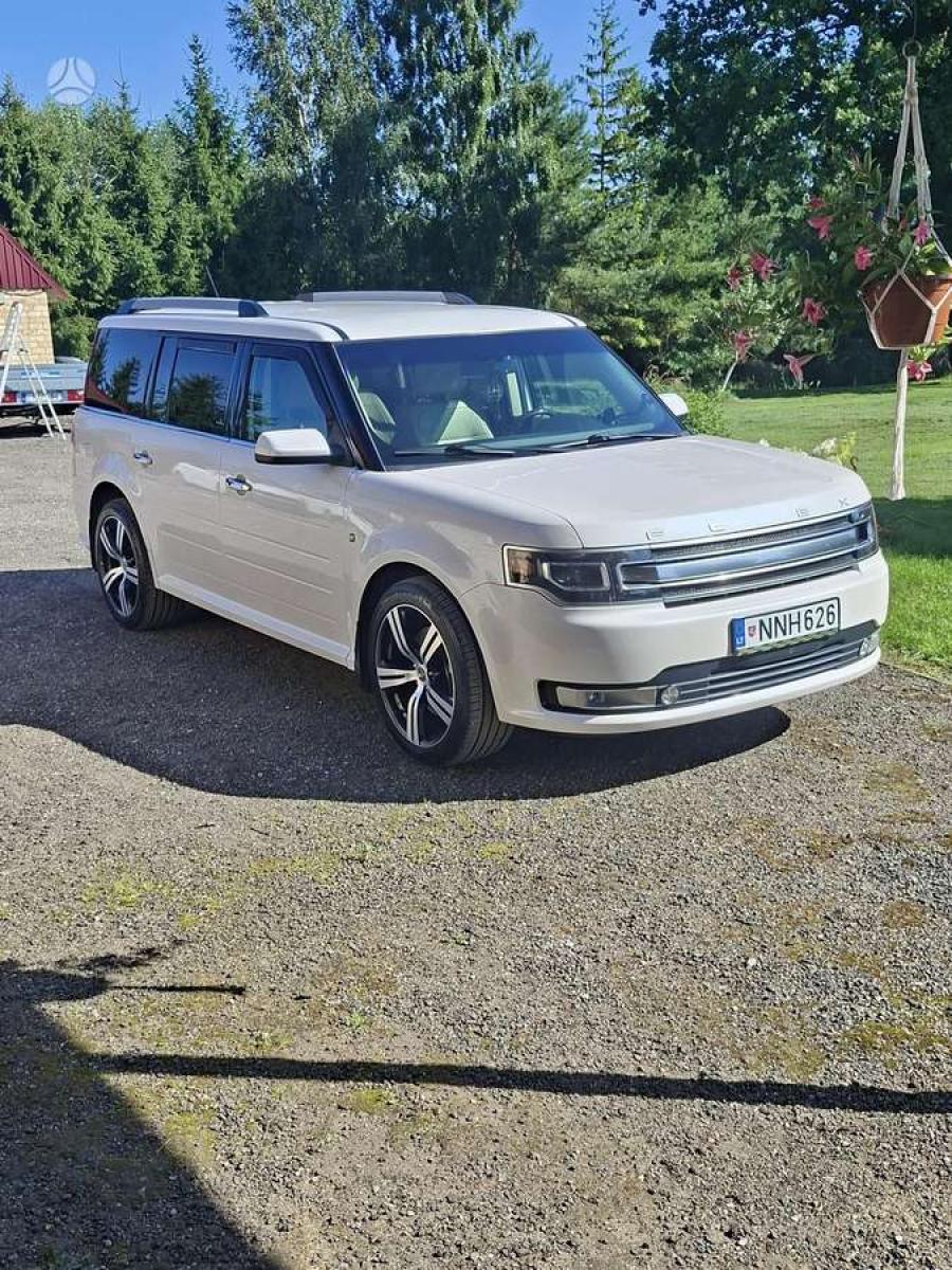 Balts Ford Flex 2018 Klaipėda, ar dzinēja tilpumu 3.50 L un nobraukumu 220 tūkst. km par 10000 €, foto 3 vietnē AUTOMOTO.COM.LV