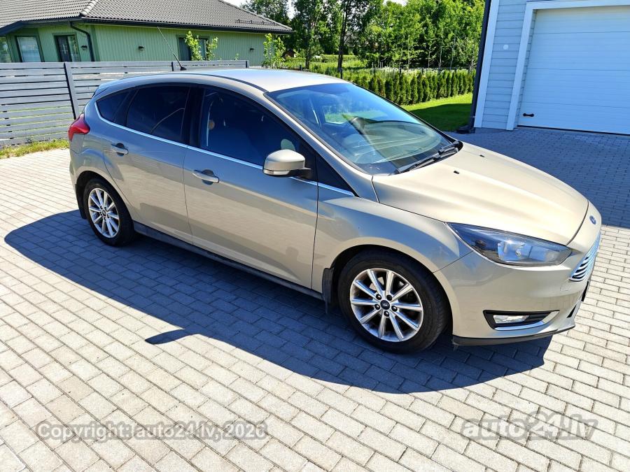 Beige Ford Focus 2017 in Tallinn, with an engine capacity of 1.00 L and mileage of 95 thousand km for 7500 €, photo 3 on AUTOMOTO.COM.LV