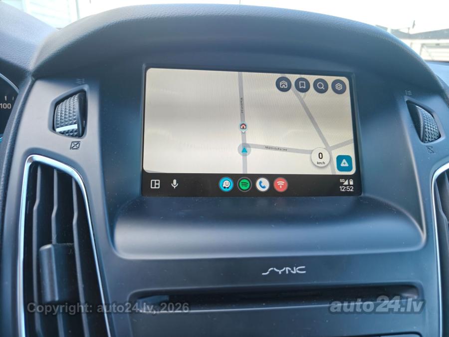 Beige Ford Focus 2017 in Tallinn, with an engine capacity of 1.00 L and mileage of 95 thousand km for 7500 €, photo 8 on AUTOMOTO.COM.LV