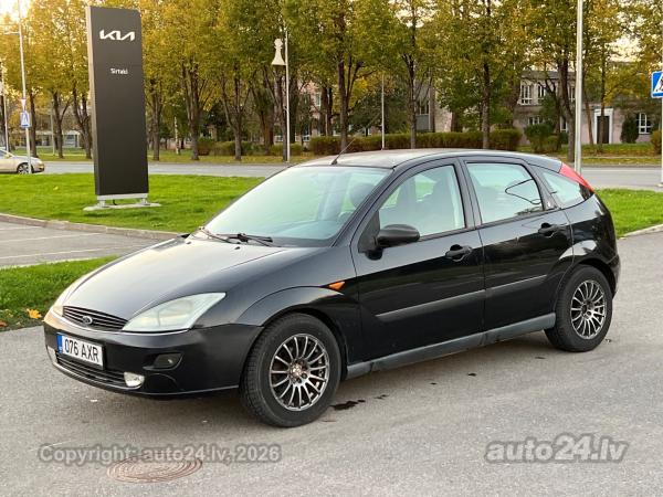 Ford Focus 1999 in Narva on AUTOMOTO.COM.LV Black Ford Focus 1999 in Narva, with an engine capacity of 1.80 L and mileage of 250 thousand km for 499 €, photo 1 on AUTOMOTO.COM.LV