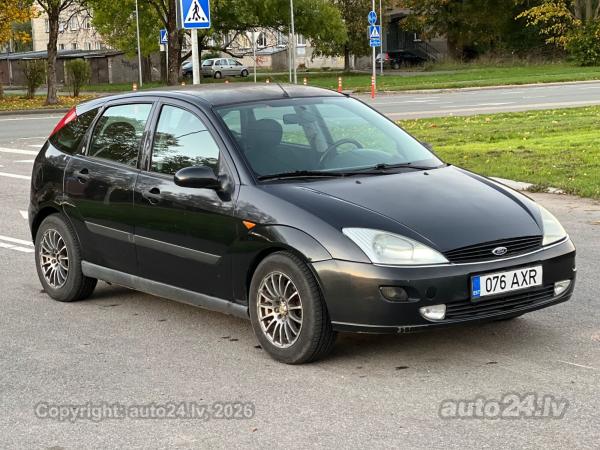 Ford Focus 1999 in Narva on AUTOMOTO.COM.LV Black Ford Focus 1999 in Narva, with an engine capacity of 1.80 L and mileage of 250 thousand km for 499 €, photo 6 on AUTOMOTO.COM.LV