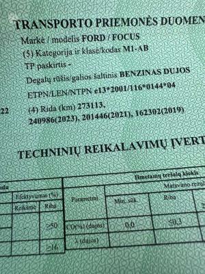 Melns Ford Focus 2005 Kauņa, ar dzinēja tilpumu 2.00 L un nobraukumu 295 tūkst. km par 500 €, foto 17 vietnē AUTOMOTO.COM.LV