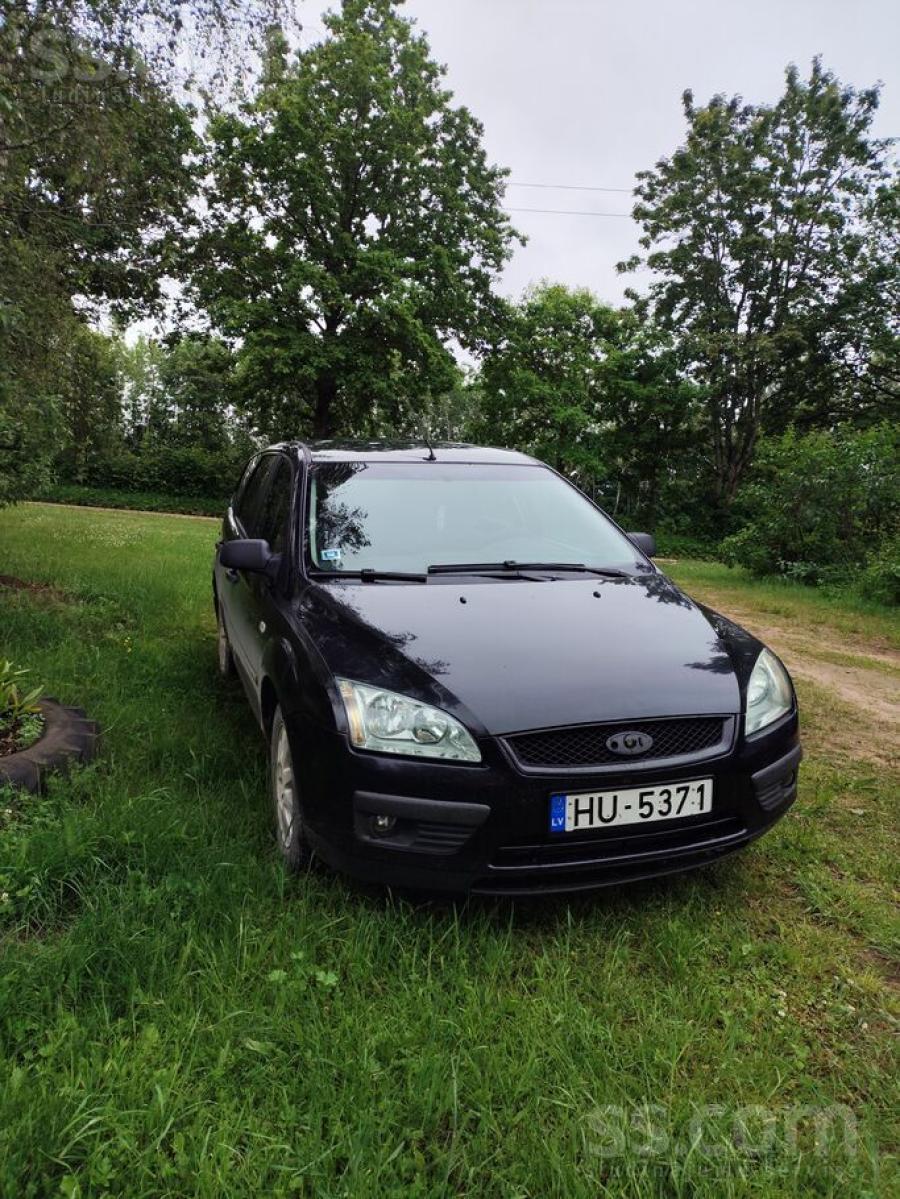 Melns Ford Focus 2006 Rīga, ar dzinēja tilpumu 1.60 L un nobraukumu 279 tūkst. km par 750 €, foto 1 vietnē AUTOMOTO.COM.LV
