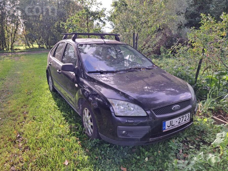 Melns Ford Focus 2007 Rīga, ar dzinēja tilpumu 1.60 L un nobraukumu 290 tūkst. km par 450 €, foto 1 vietnē AUTOMOTO.COM.LV