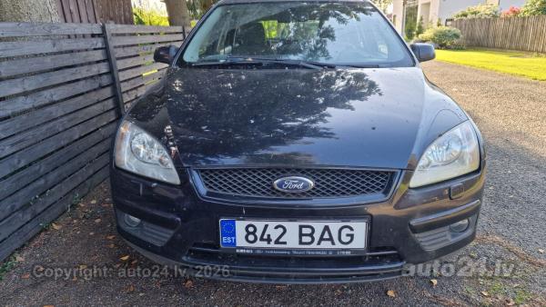 Black Ford Focus 2007 in Tallinn, with an engine capacity of 1.60 L and mileage of 149 thousand km for 1350 €, photo 4 on AUTOMOTO.COM.LV