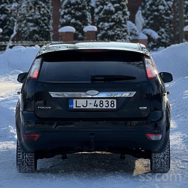 Black Ford Focus 2008 in Dobele, with an engine capacity of 1.60 L and mileage of 305 thousand km for 2350 €, photo 6 on AUTOMOTO.COM.LV