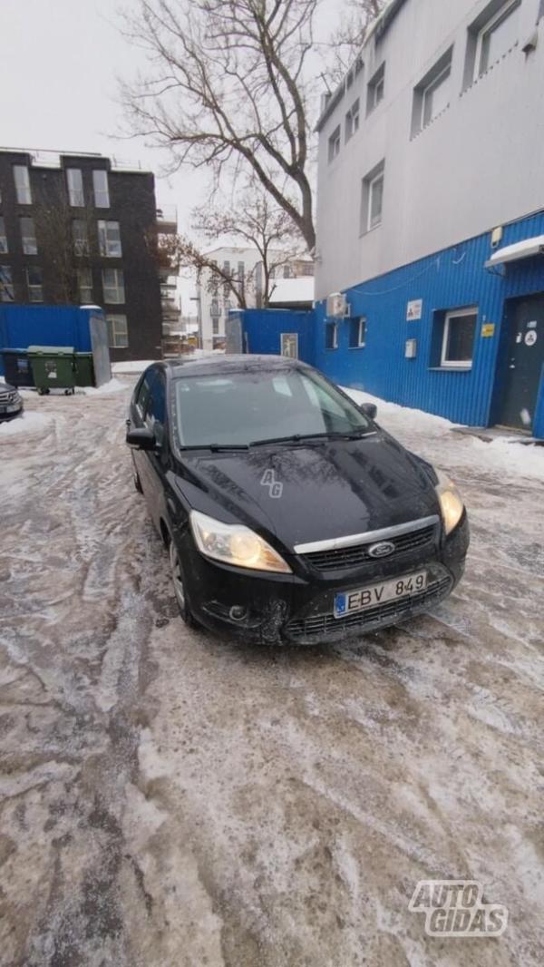 Black Ford Focus 2008 in Vilnius, with an engine capacity of 1.60 L and mileage of 274 thousand km for 800 €, photo 7 on AUTOMOTO.COM.LV