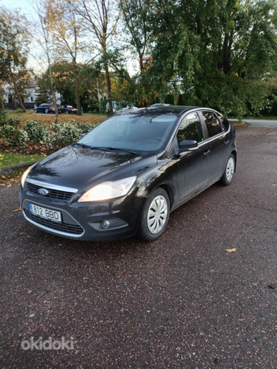 Melns Ford Focus 2008 Tallina, ar dzinēja tilpumu 1.60 L un nobraukumu 263 tūkst. km par 1800 €, foto 1 vietnē AUTOMOTO.COM.LV