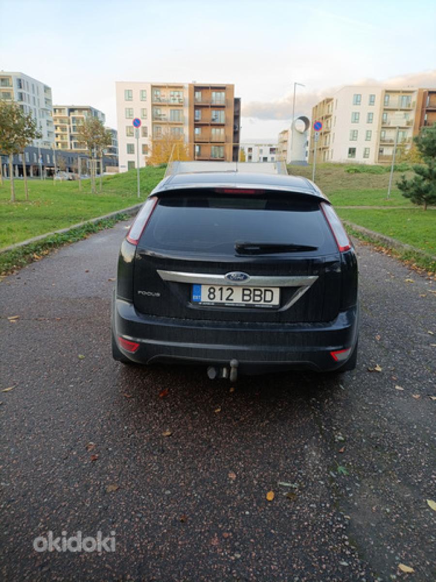 Melns Ford Focus 2008 Tallina, ar dzinēja tilpumu 1.60 L un nobraukumu 263 tūkst. km par 1800 €, foto 5 vietnē AUTOMOTO.COM.LV