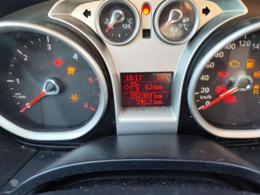 Black Ford Focus 2008 in Gargzdai, with an engine capacity of 1.56 L and mileage of 350 thousand km for 1100 €, photo 1 on AUTOMOTO.COM.LV
