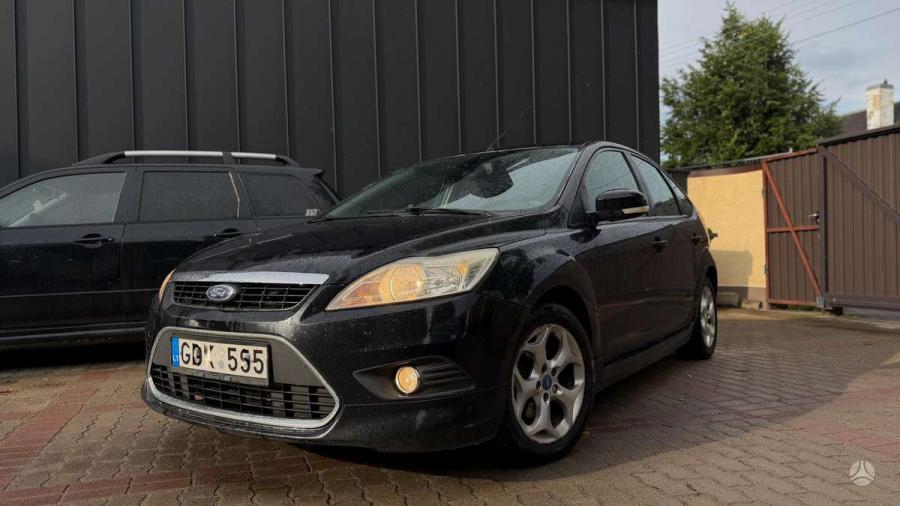 Melns Ford Focus 2008 Viļņa, ar dzinēja tilpumu 1.60 L un nobraukumu 193 tūkst. km par 1350 €, foto 1 vietnē AUTOMOTO.COM.LV