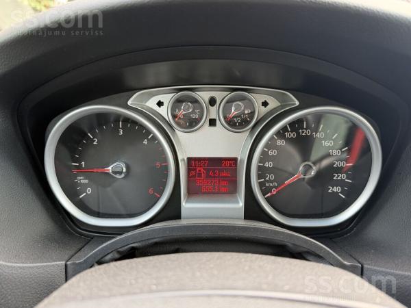 Black Ford Focus 2008 in Saldus, with an engine capacity of 1.60 L and mileage of 360 thousand km for 2200 €, photo 9 on AUTOMOTO.COM.LV
