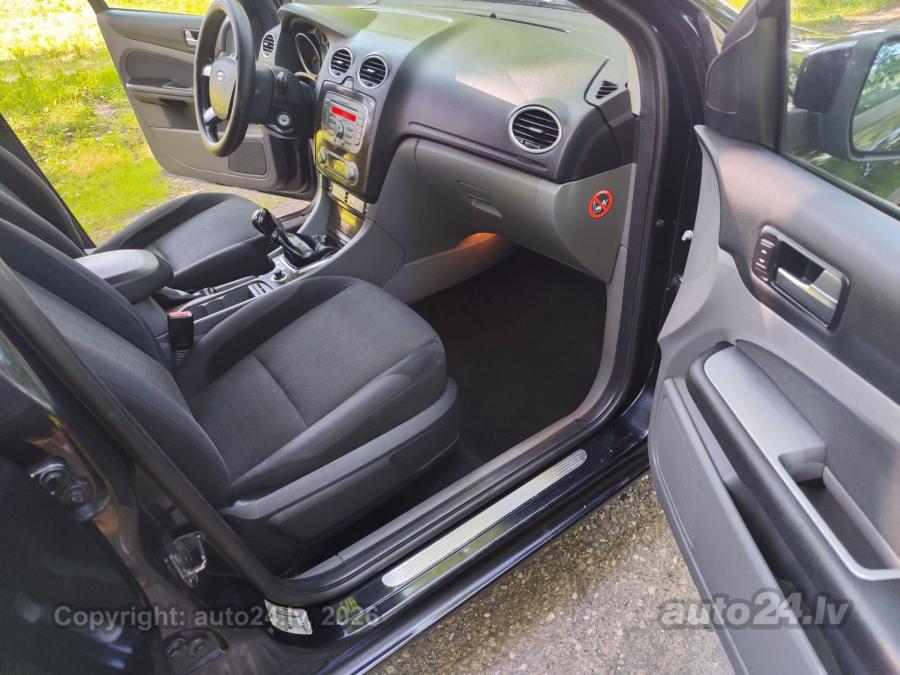 Black Ford Focus 2008 in Tartu, with an engine capacity of 2.00 L and mileage of 280 thousand km for 1950 €, photo 13 on AUTOMOTO.COM.LV