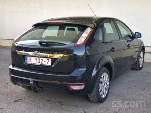 Black Ford Focus 2008 in Ogre, with an engine capacity of 2.00 L and mileage of 188 thousand km for 3350 €, photo 9 on AUTOMOTO.COM.LV