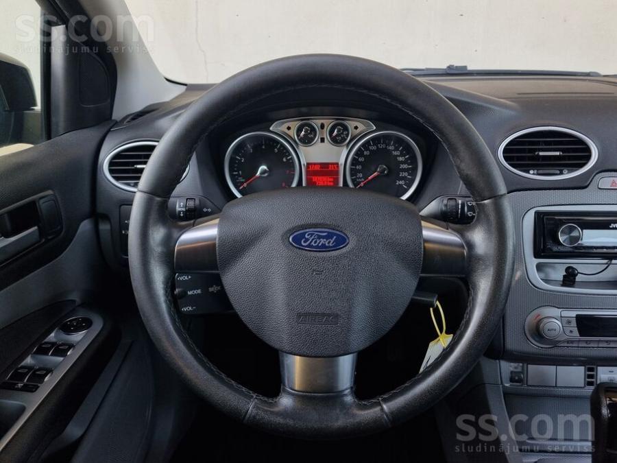 Black Ford Focus 2008 in Ogre, with an engine capacity of 2.00 L and mileage of 188 thousand km for 3350 €, photo 19 on AUTOMOTO.COM.LV