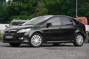 Black Ford Focus 2009 in Riga, with an engine capacity of 1.60 L and mileage of 202 thousand km for 2590 €, photo  on AUTOMOTO.COM.LV