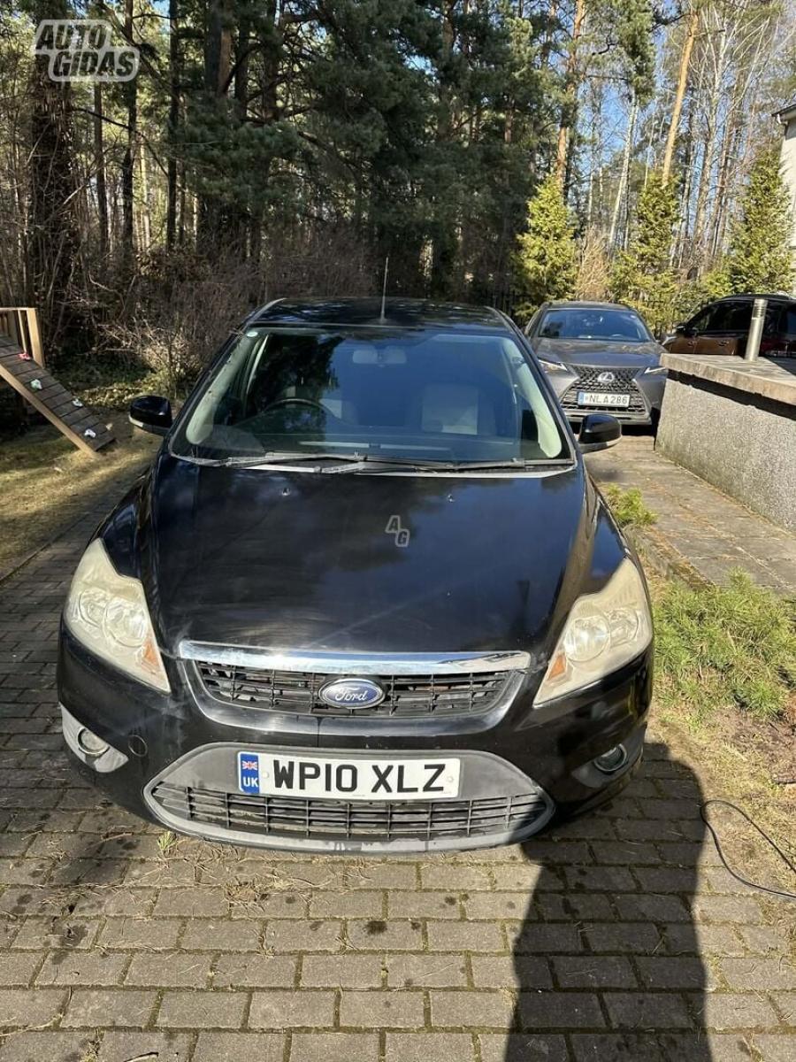 Black Ford Focus 2010 in Vilnius, with an engine capacity of 1.60 L and mileage of 244 thousand km for 1500 €, photo 8 on AUTOMOTO.COM.LV