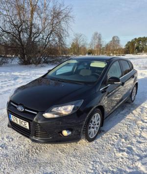 Black Ford Focus 2013 in Tallinn, with an engine capacity of 1.60 L and mileage of 133 thousand km for 5990 €, photo  on AUTOMOTO.COM.LV