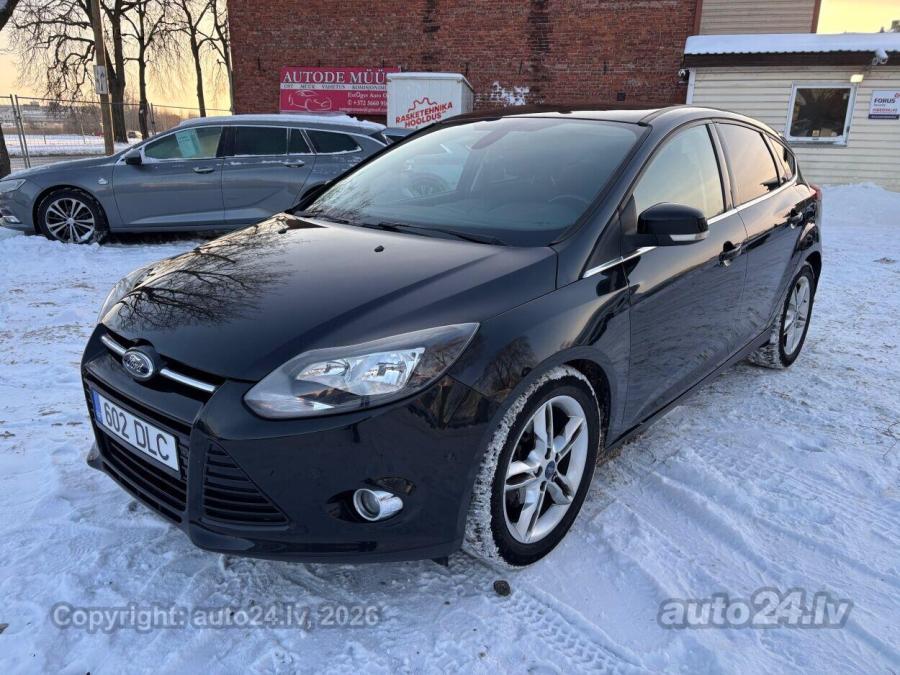 Melns Ford Focus 2014 Pērnava, ar dzinēja tilpumu 1.60 L un nobraukumu 190 tūkst. km par 5490 €, foto 1 vietnē AUTOMOTO.COM.LV