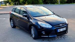 Black Ford Focus 2014 in Cesis, with an engine capacity of 1.60 L and mileage of 161 thousand km for 4200 €, photo 4 on AUTOMOTO.COM.LV
