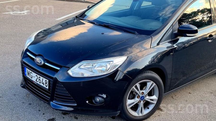 Black Ford Focus 2014 in Cesis, with an engine capacity of 1.60 L and mileage of 161 thousand km for 4200 €, photo 11 on AUTOMOTO.COM.LV