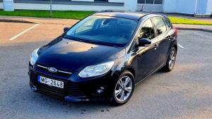Black Ford Focus 2014 in Cesis, with an engine capacity of 1.60 L and mileage of 161 thousand km for 4200 €, photo  on AUTOMOTO.COM.LV