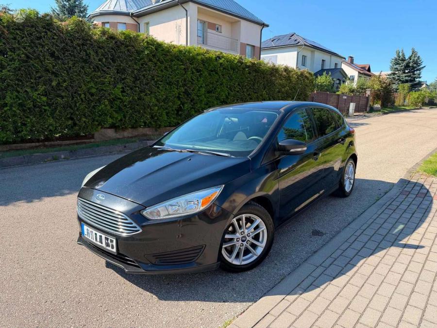 Black Ford Focus 2016 in Vilnius, with an engine capacity of 2.00 L and mileage of 170 thousand km for 4850 €, photo 4 on AUTOMOTO.COM.LV