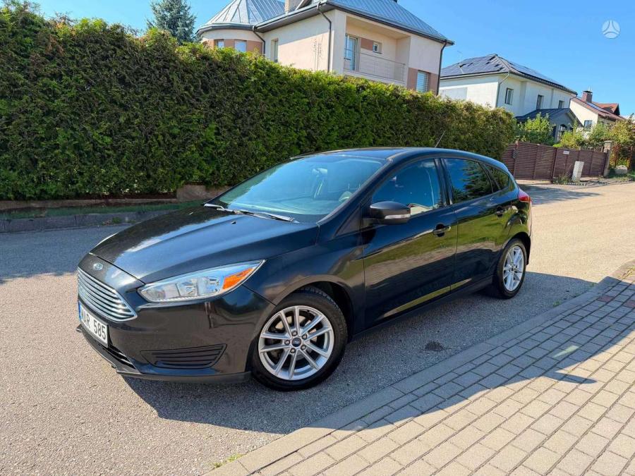 Black Ford Focus 2016 in Vilnius, with an engine capacity of 2.00 L and mileage of 170 thousand km for 4850 €, photo 5 on AUTOMOTO.COM.LV