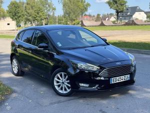 Melns Ford Focus 2016 Tauragė, ar dzinēja tilpumu 1.00 L un nobraukumu 87 tūkst. km par 5700 €, foto  vietnē AUTOMOTO.COM.LV