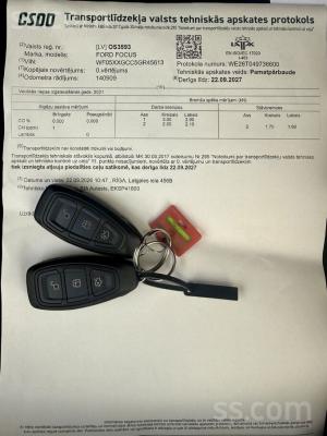 Melns Ford Focus 2016 Rīga, ar dzinēja tilpumu 1.50 L un nobraukumu 0 tūkst. km par 5990 €, foto 9 vietnē AUTOMOTO.COM.LV