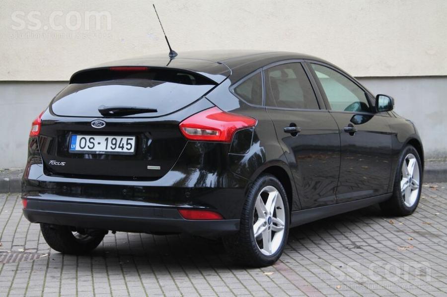 Melns Ford Focus 2016 Ogre, ar dzinēja tilpumu 1.00 L un nobraukumu 89 tūkst. km par 5690 €, foto 6 vietnē AUTOMOTO.COM.LV