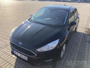 Black Ford Focus 2017 in Riga, with an engine capacity of 1.00 L and mileage of 128 thousand km for 5950 €, photo  on AUTOMOTO.COM.LV