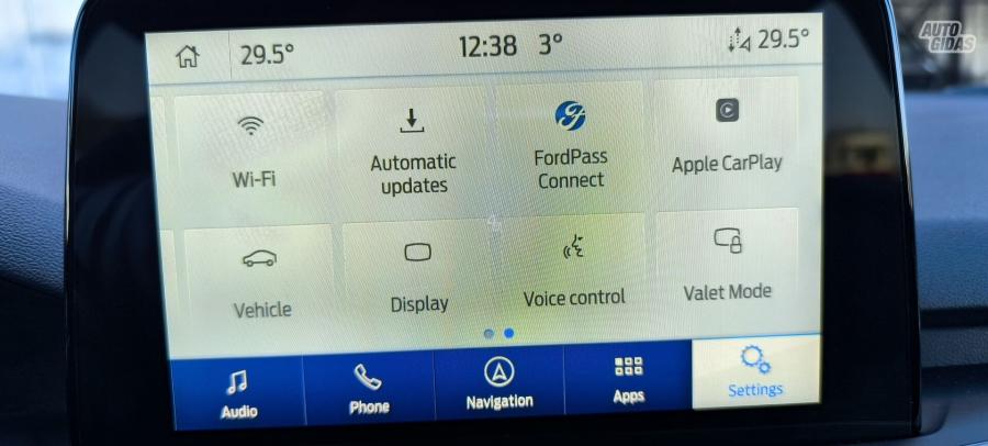 Черный Форд Фокус 2020 в Шяуляй, объемом двигателя 1.50 л и пробегом 243 тыс. км за 9950 €, фото 21 на AUTOMOTO.COM.LV