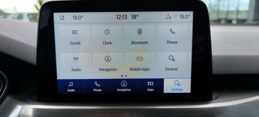 Black Ford Focus 2020 in Siauliai, with an engine capacity of 1.50 L and mileage of 243 thousand km for 9650 €, photo 20 on AUTOMOTO.COM.LV